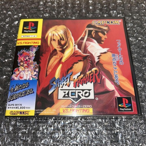 Acquired Version Street Fighter Zero Capcom Playstation PS1 | eBay
