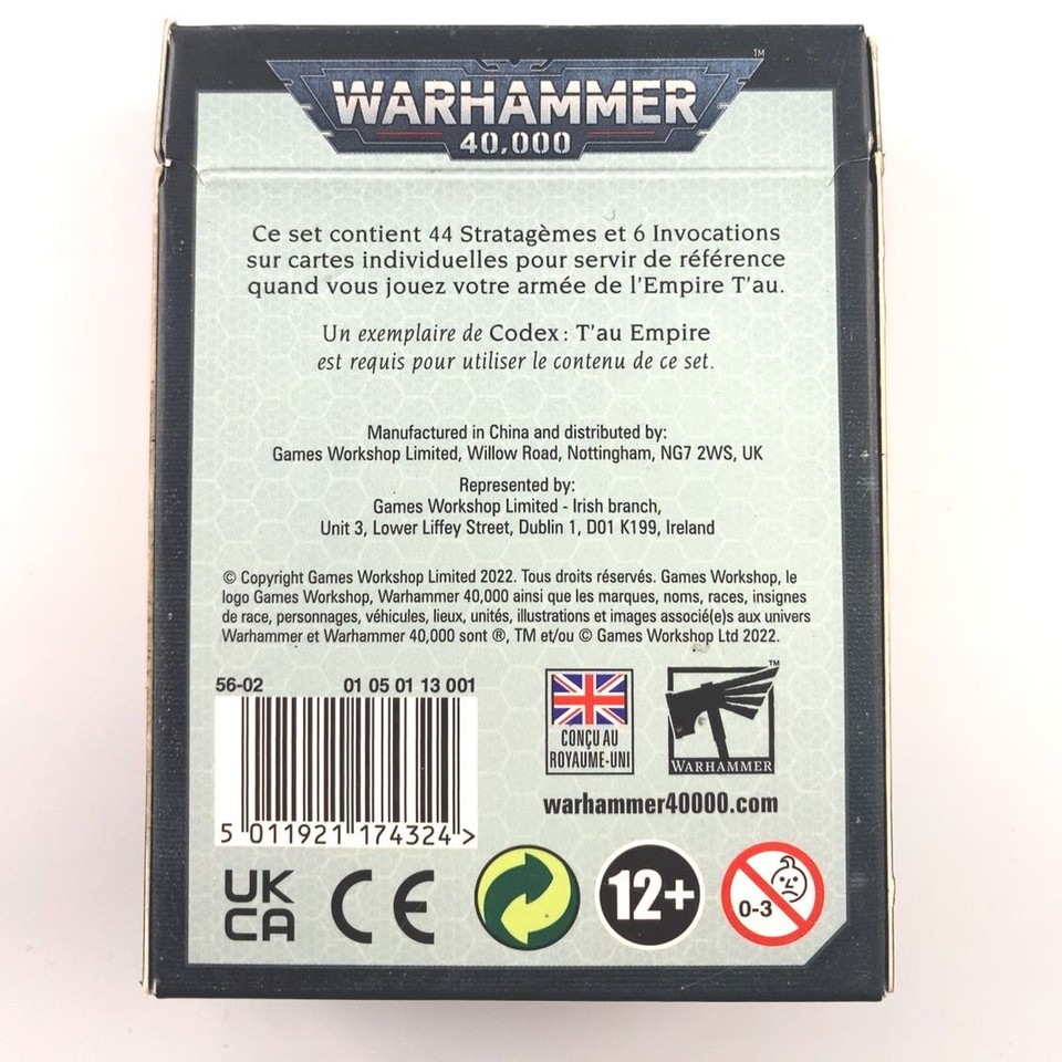 X1 Technical Cards V9 FR Warhammer 40K | P-00EOL | eBay UK