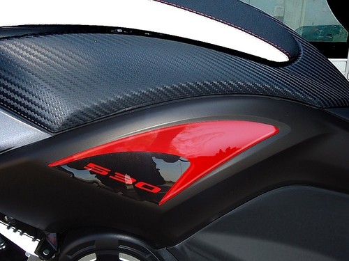 Set 2 Stickers Resin Tmax 530 Stickers 3D Protection Scratches Yamaha ...