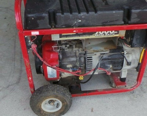 Generac 7000 EXL 7000 Watt Portable AC Generator Electric Start (110447 ...