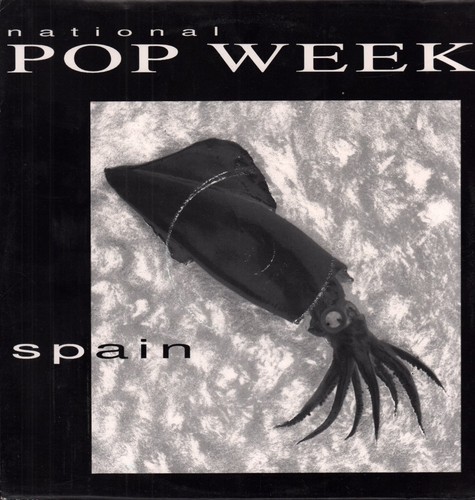 National Pop Week Spain 12" vinyl UK Newt 1993 white label in pic ...