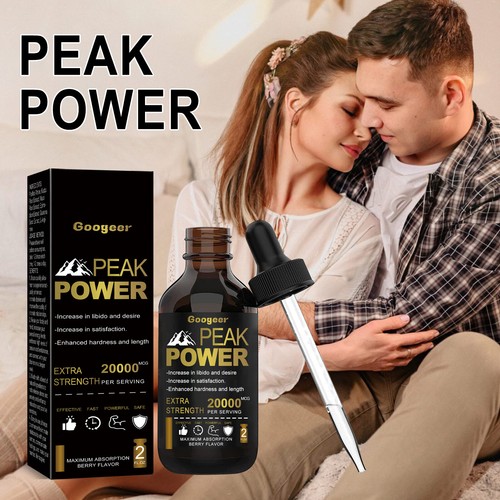Googeer Peak Power Drops - Boost Energy & Performance, 60ml | eBay