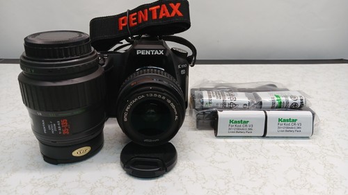 Pentax K110D DSLR, 18-55mm & 35-135mm, New Batteries & Charger, Strap, 2GB SD | eBay