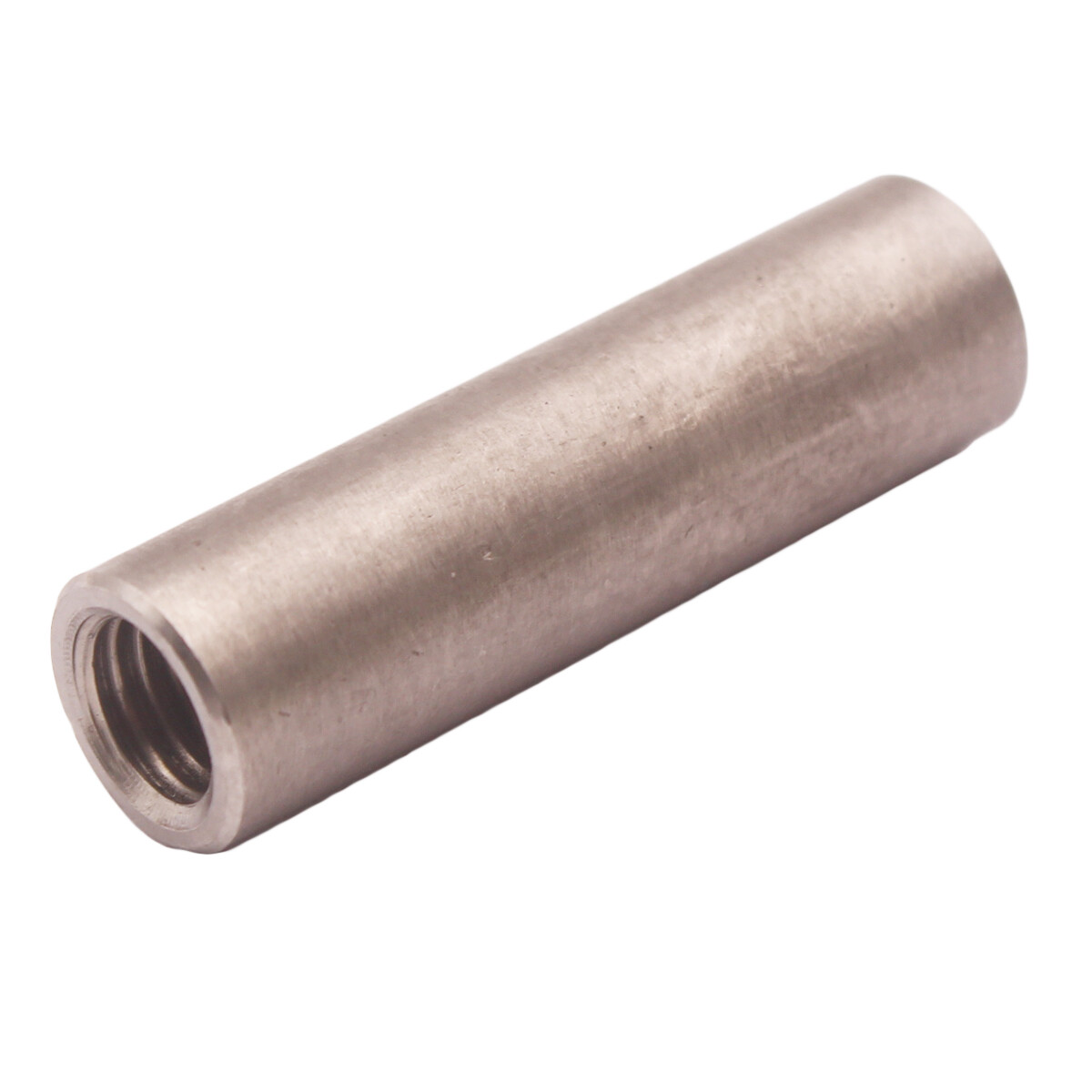 Stainless steel Threaded Sleeve Rod Bar Stud Round Connector M10X50mm 1 ...
