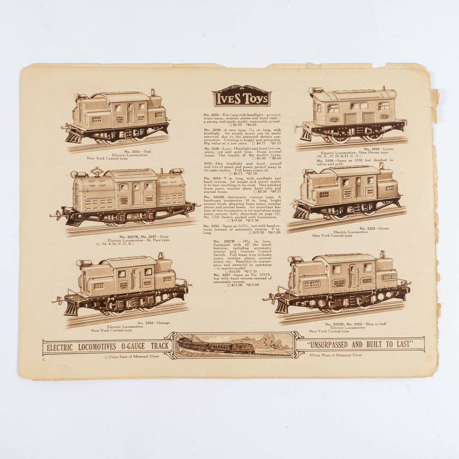 Original 1927 Ives Model Trains Catalog Missing Cover | eBay