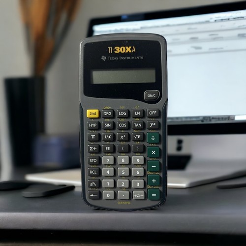 Texas Instruments TI-30Xa Scientific Calculator Solar Powered Tested ...