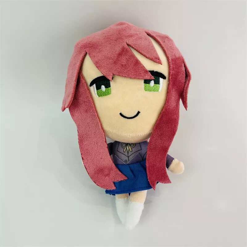 Doki Plush Doll Doki Literature Club Plus Monika Stuffed Toy Little ...