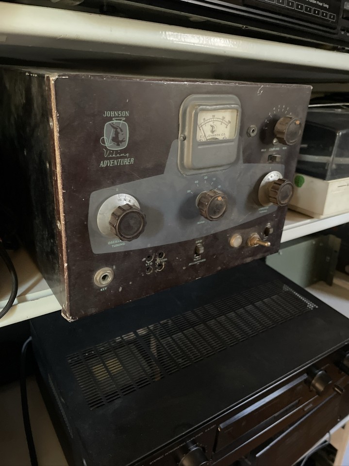 Johnson Viking Adventurer Transmitter RARE untested | eBay