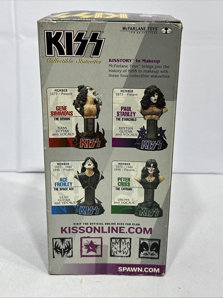 KISS Collectible Statue Bust Paul Stanley The Star Child McFarlane Toys ...