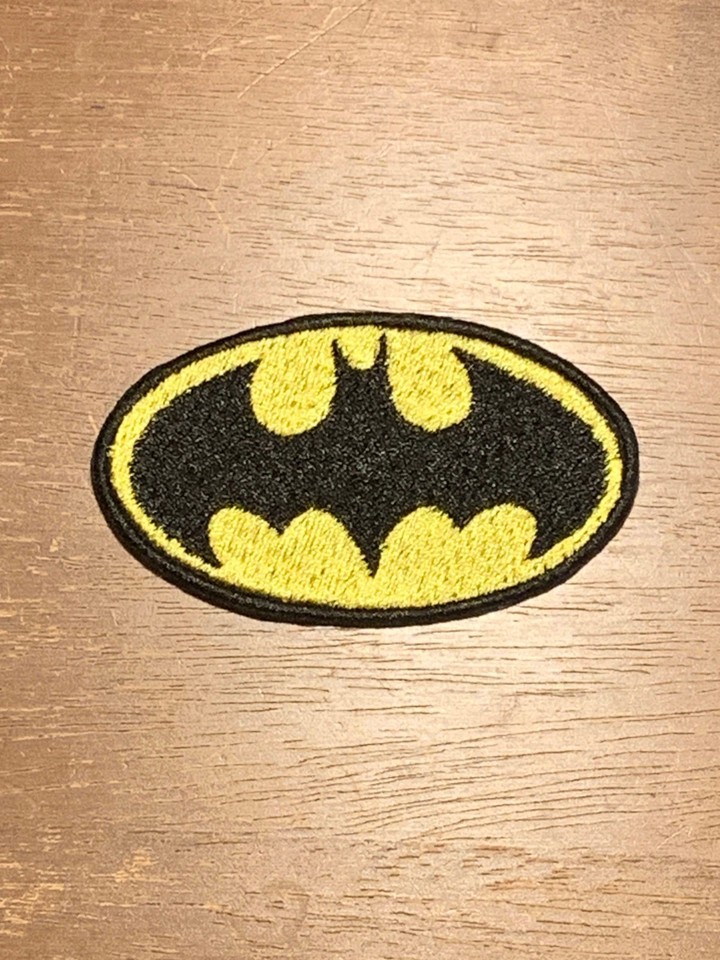 Batman Logo Iron On Patch | eBay