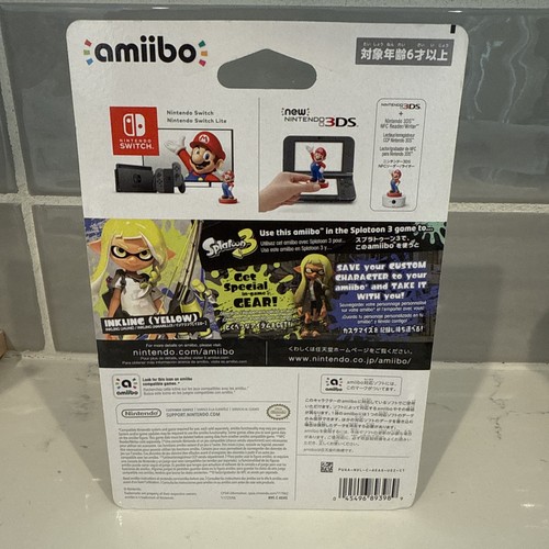 Nintendo Switch Splatoon 3 Yellow Inkling Girl amiibo - New In Box | eBay