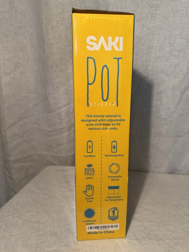 Saki Automatic Pot Stirrer For Cooking With 2 speeds Adjustable Hands ...