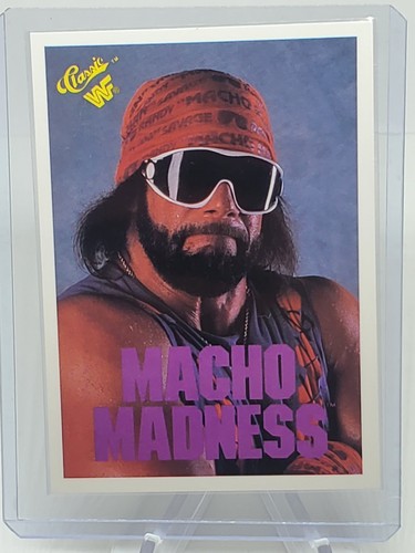 1990 WWE Classic Macho Man Randy Savage Wrestling Card #60 WWF ...
