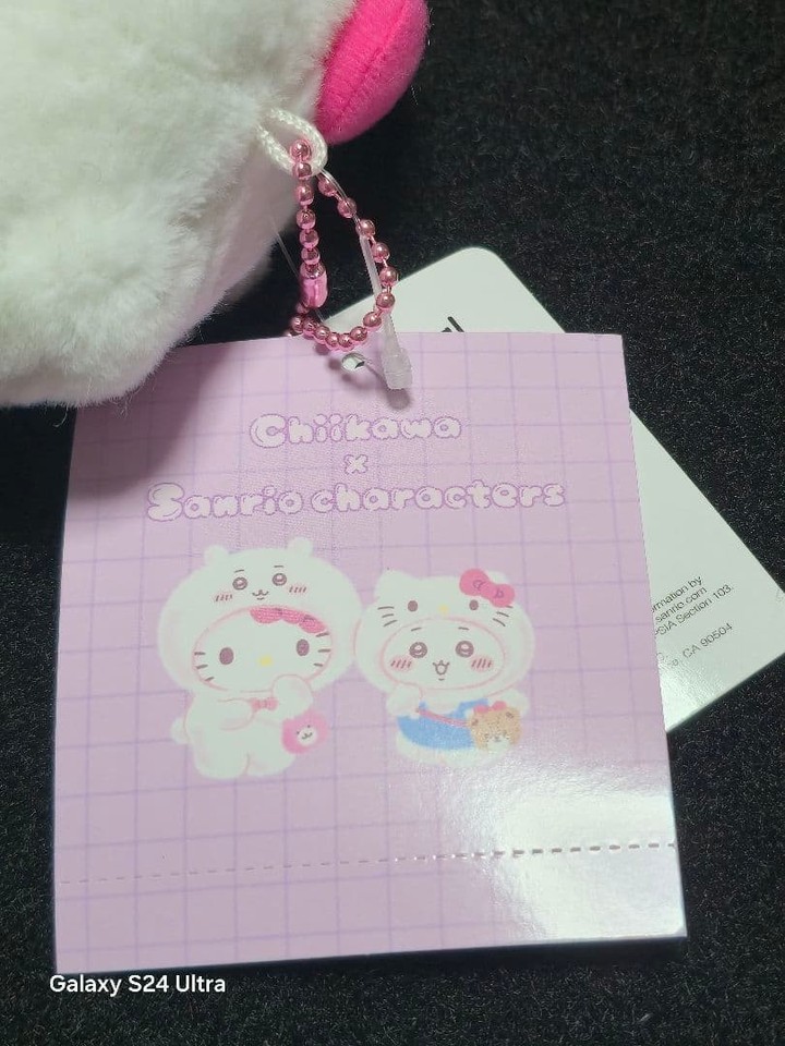 Chikawa x Sanrio Characters Chikawa Kitty Mascot | eBay