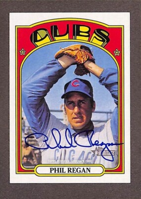2021 Topps Heritage #ROA-PR Phil Regan Auto | eBay