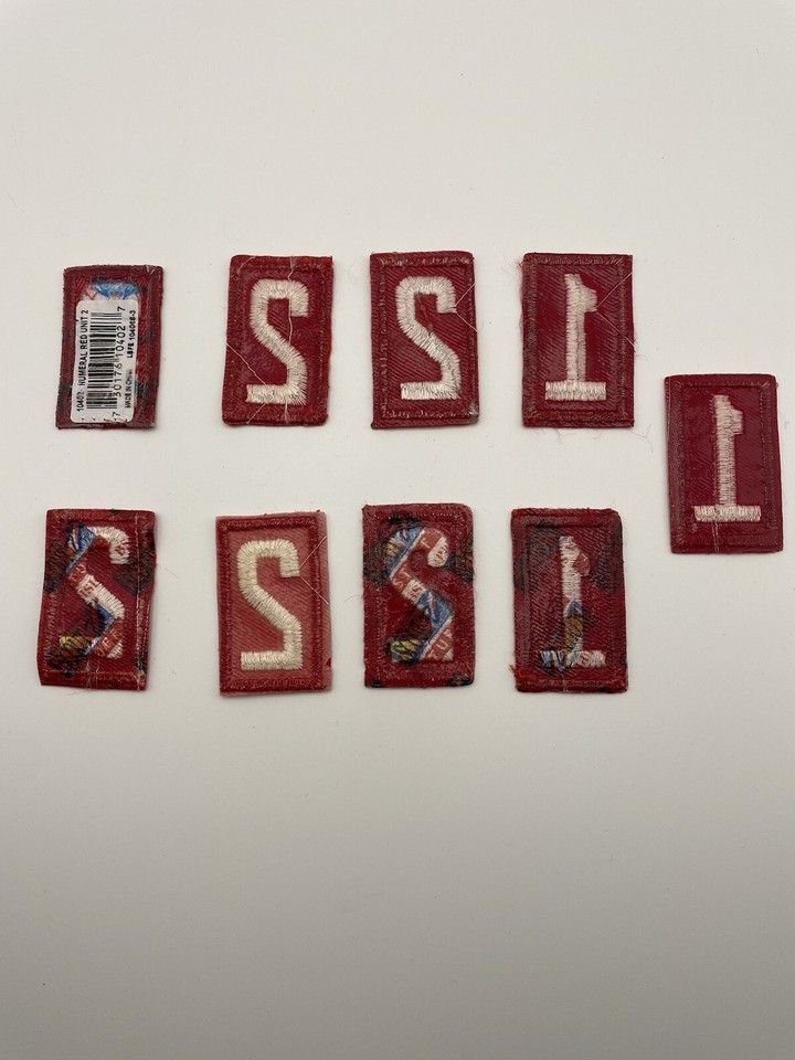BSA Boy Scouts of America Red/White Troop Number Patches, Pre-owned | eBay