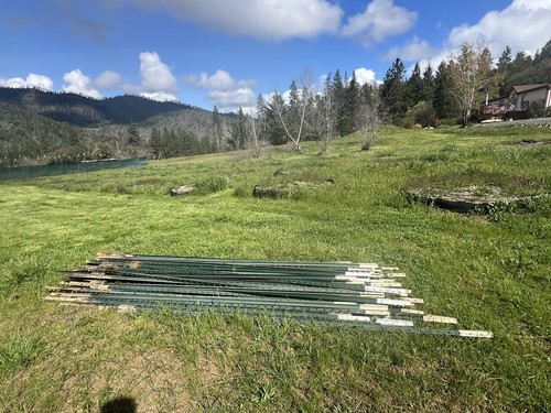 Steel Fence T -Post 10ft | eBay