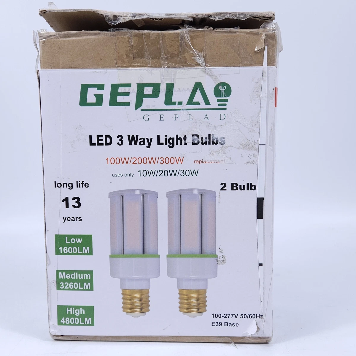 Mogul Base 3 Way Led Light Bulb | Shelly Lighting