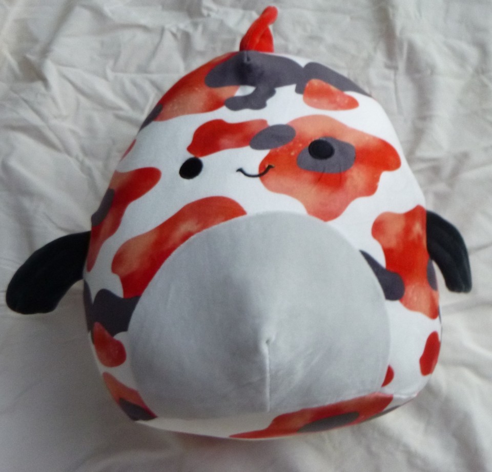 squishmallow Dandii 12" Koi fish sealife stuffed Animal Plush Soft ...