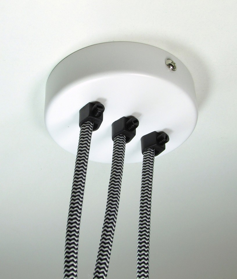 SINGLE & MULTI POINT DROP OUTLET CEILING ROSE | Perfect for fabric flex ...