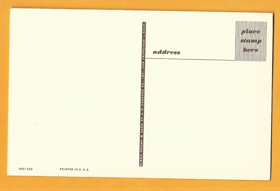 USA VINTAGE POSTCARD CALIFORNIA POSTCARD MAP | eBay
