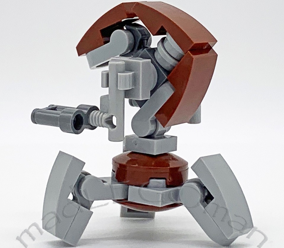 LEGO STAR WARS CUSTOM DROIDEKA DESTROYER DROID MINI FIGURE NEW 75000 ...