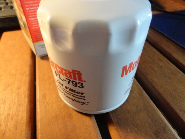 MOTORCRAFT FL 793 - cross reference oil filters | oilfilter ...