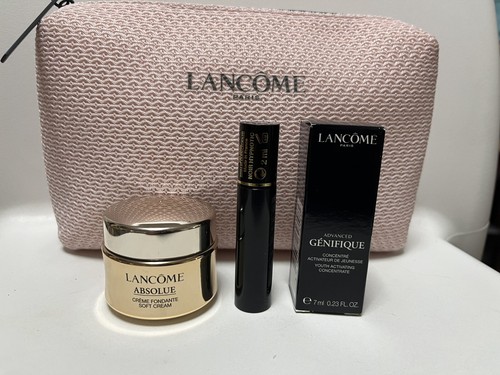Lancome Absolute Soft Cream 15ml Set With Bag | eBay UK