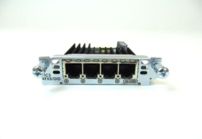 New Cisco VIC3-4FXS/DID 4-PORT Voice Interface Card - FXS AND DID | eBay