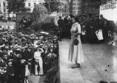 Stage Recruitment 1915 Film And Broadcasting Star Violet Lorraine Old ...