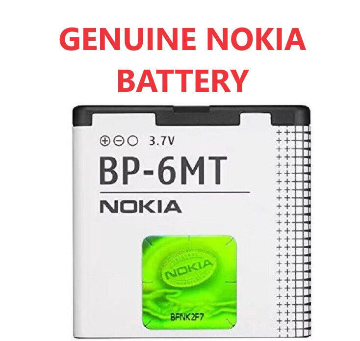 Genuine Nokia BP-6MT Battery for E51 N81 N82 6350 Mural 6750 | eBay