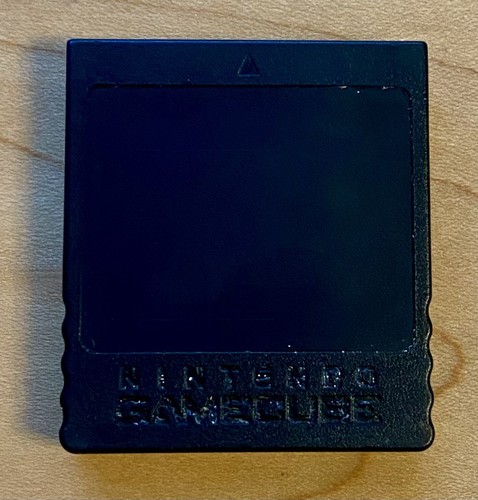 Official Nintendo GameCube Memory Card 251 Blocks DOL-014 Genuine OEM ...