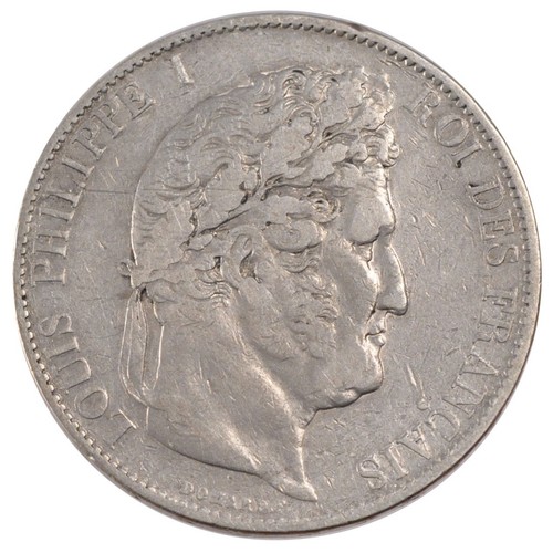 [#55866] Coin, France, Louis-Philippe, 5 Francs, 1845, Bordeaux, VF(20 ...