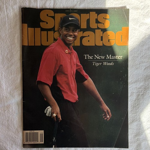 Sports Illustrated April 14 1997 Golf Tiger Woods The New Master Cover ...