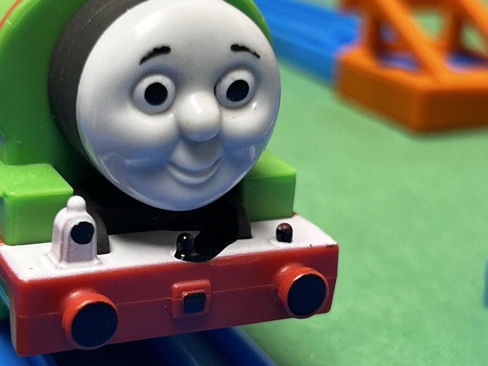 Custom 2025 Trackmaster Percy Thomas & Friends Motorized Engine | eBay