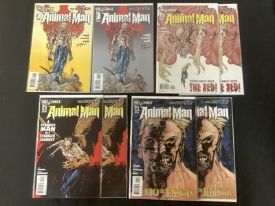 Animal Man #1-4 Comic Lot, DC Comics, #1 First And Third Printing, W ...