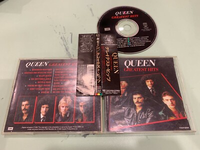 Queen – Greatest Hits Japan CD OBI (TOCP-8284) | eBay