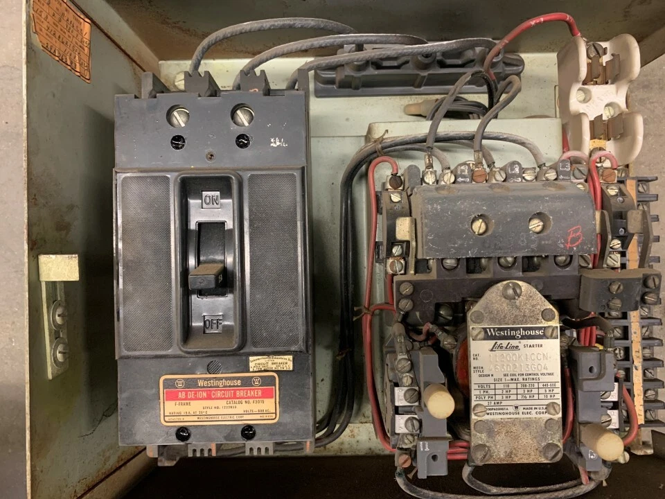 Westinghouse Mcc Starter Bucket