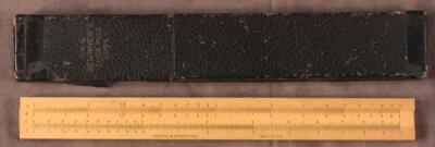 K&E (Keuffel & Esser Co NY) Beginner's SLIDE RULE 4058 C with Case | eBay