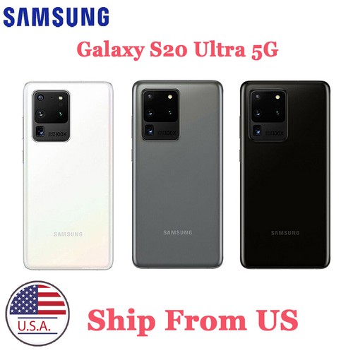 New Samsung Galaxy S20 Ultra 5G G988U 128GB Unlocked AT&T Verizon ...