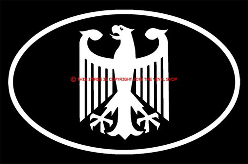 "German Eagle Crest" WWII, German Heritage, Decal sticker | eBay