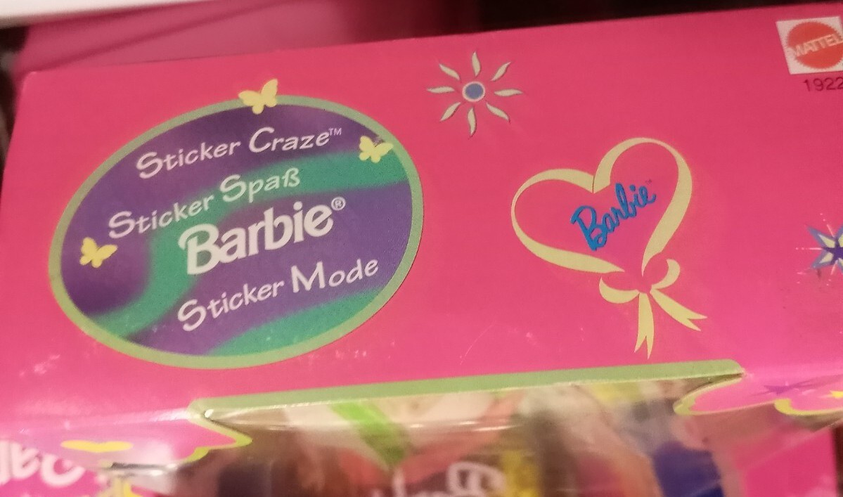 1997 Mattel Sticker Craze Barbie (19224) for sale online | eBay
