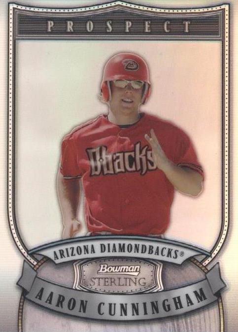 2007 Bowman Sterling - Prospects Aaron Cunningham #BSP-ALC Refractor ...