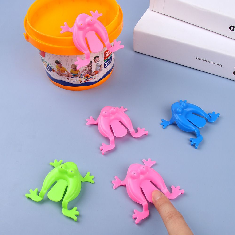 Assorted Fidget Toy Jumping Frog Toys Contest Games Stress Reliever ...