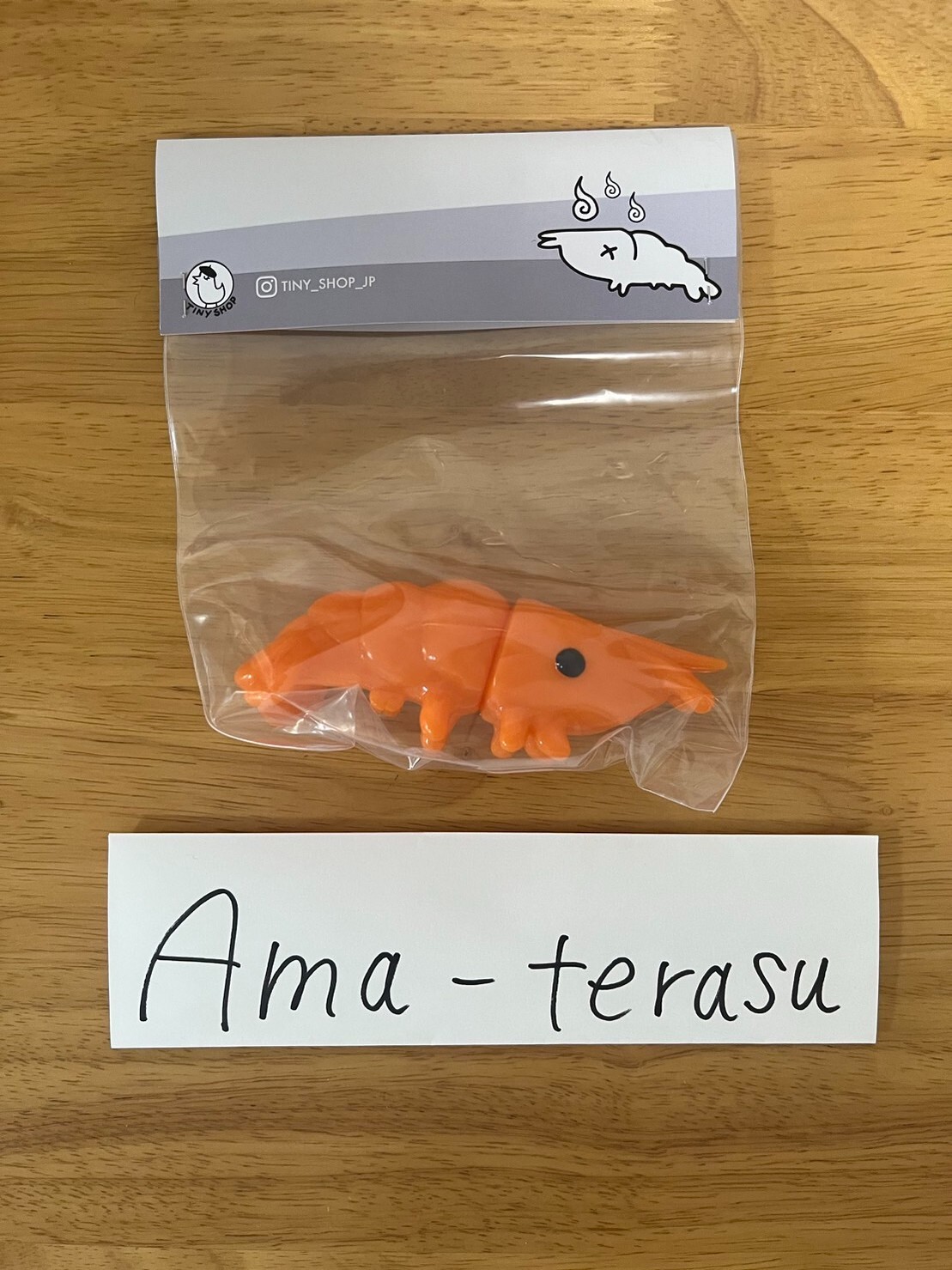 Tiny Shop Science Patrol Shrimp @ Work Sofvi Figure Orange New | eBay