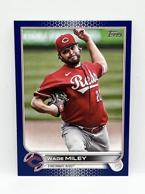 Wade Miley Royal Blue Parallel Walmart 2022 Topps Series 1 Baseball MLB ...