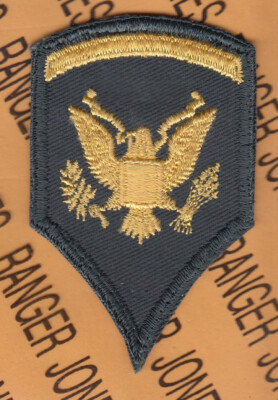 US Army WAC Specialist Fifth Class Spec-5 E-5 Class A ~3" patch single ...