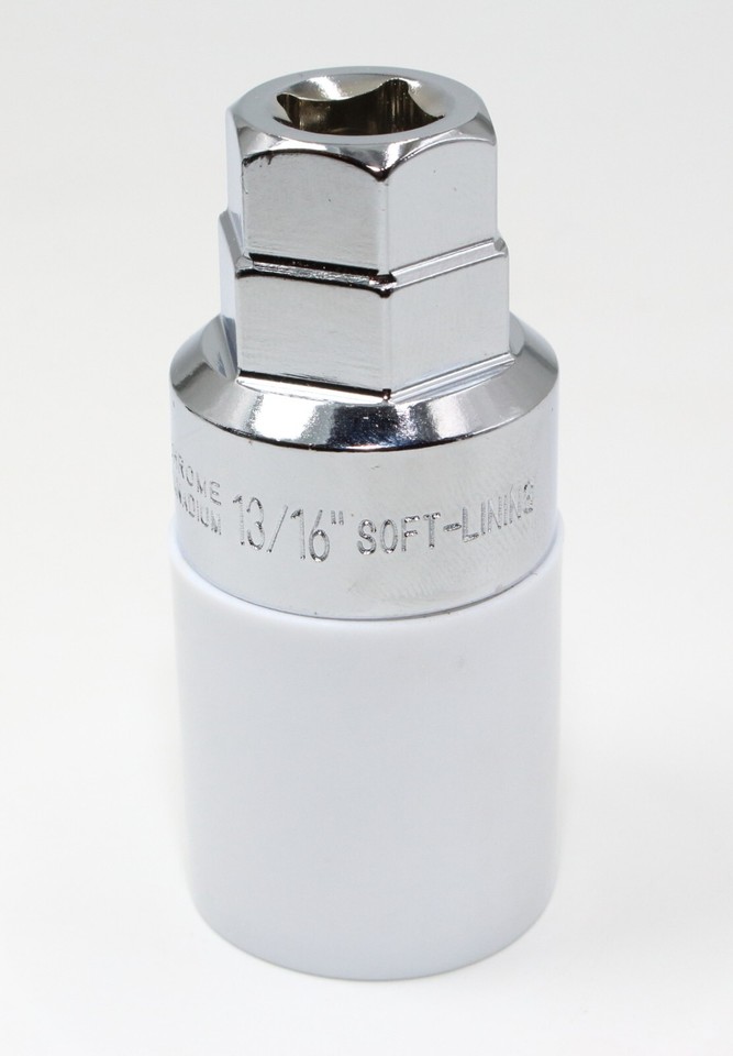 13/16 21mm Non Marring Thin Wall Protect Lug Nuts 3/8 Drive Impact Soft ...