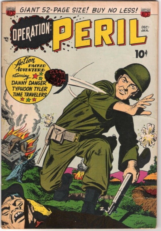 Operation Peril Comic Book #2, ACG 1951 VERY GOOD- | eBay