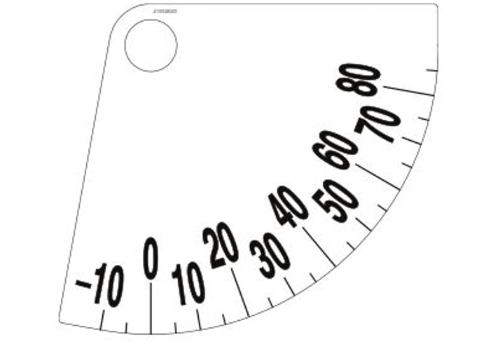 SKYTRAK JLG 4105262 Decal Boom Angle Indicator | eBay